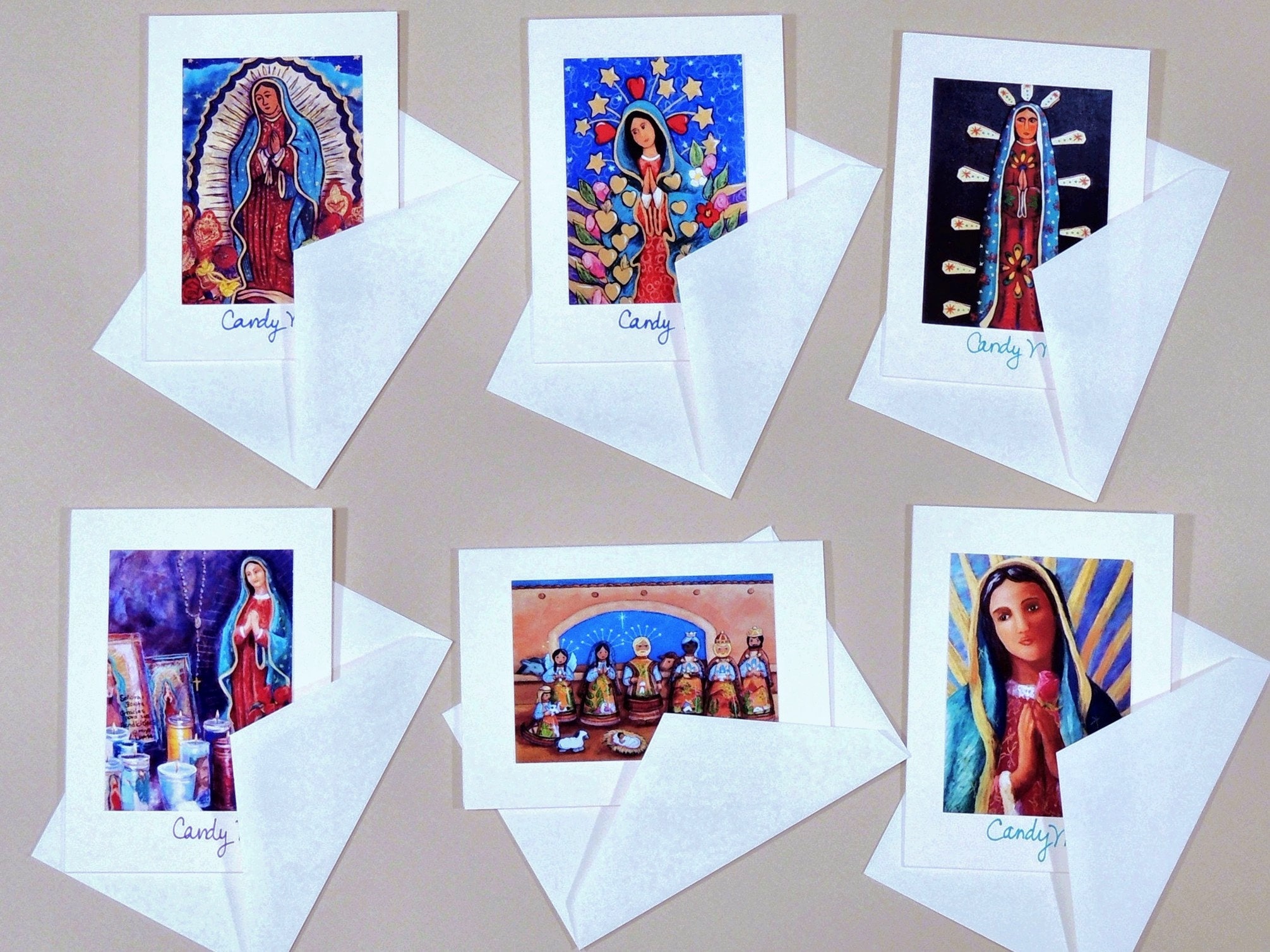 Religious Cards, Small Notecards Set, Assorted Notecards, Catholic ...
