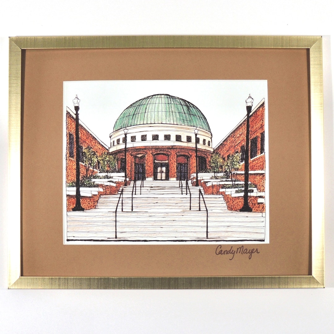 Birmingham Alabama Art, Civil Rights Art, Architecture Wall Art, Martin ...