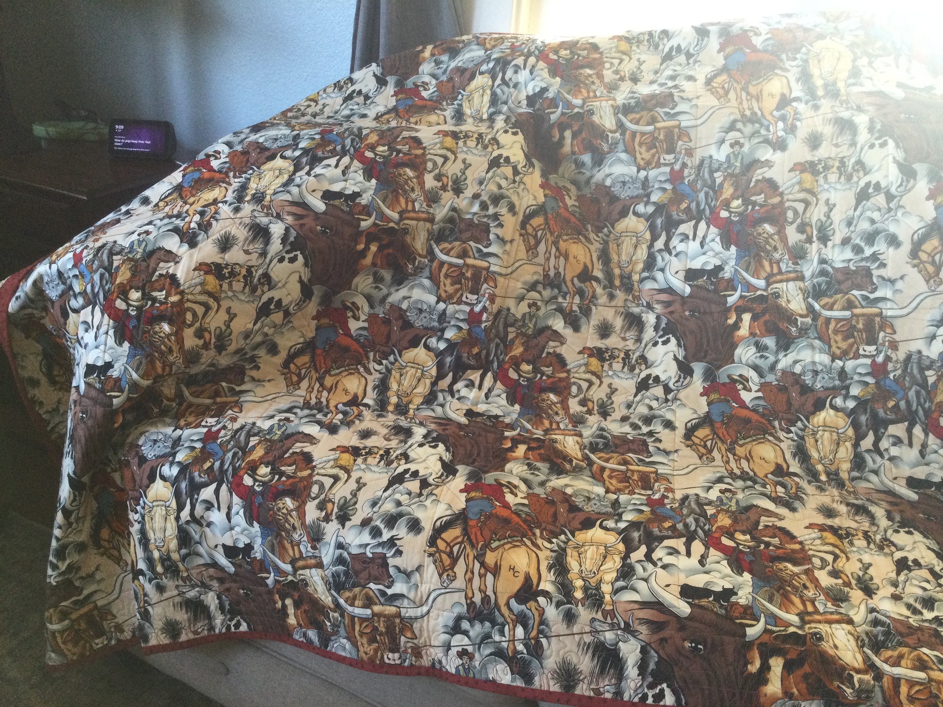 Western Stars Handmade Cotton Patchwork Quilt - Etsy