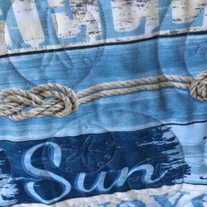 Welcome to the Beach Quilted Wall Hanging Banner - Etsy