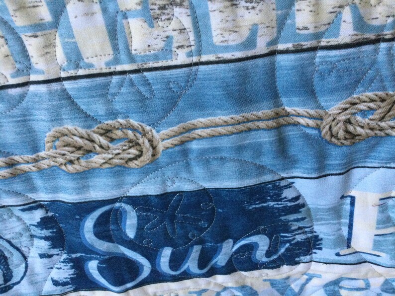 Welcome to the Beach Quilted Wall Hanging Banner - Etsy