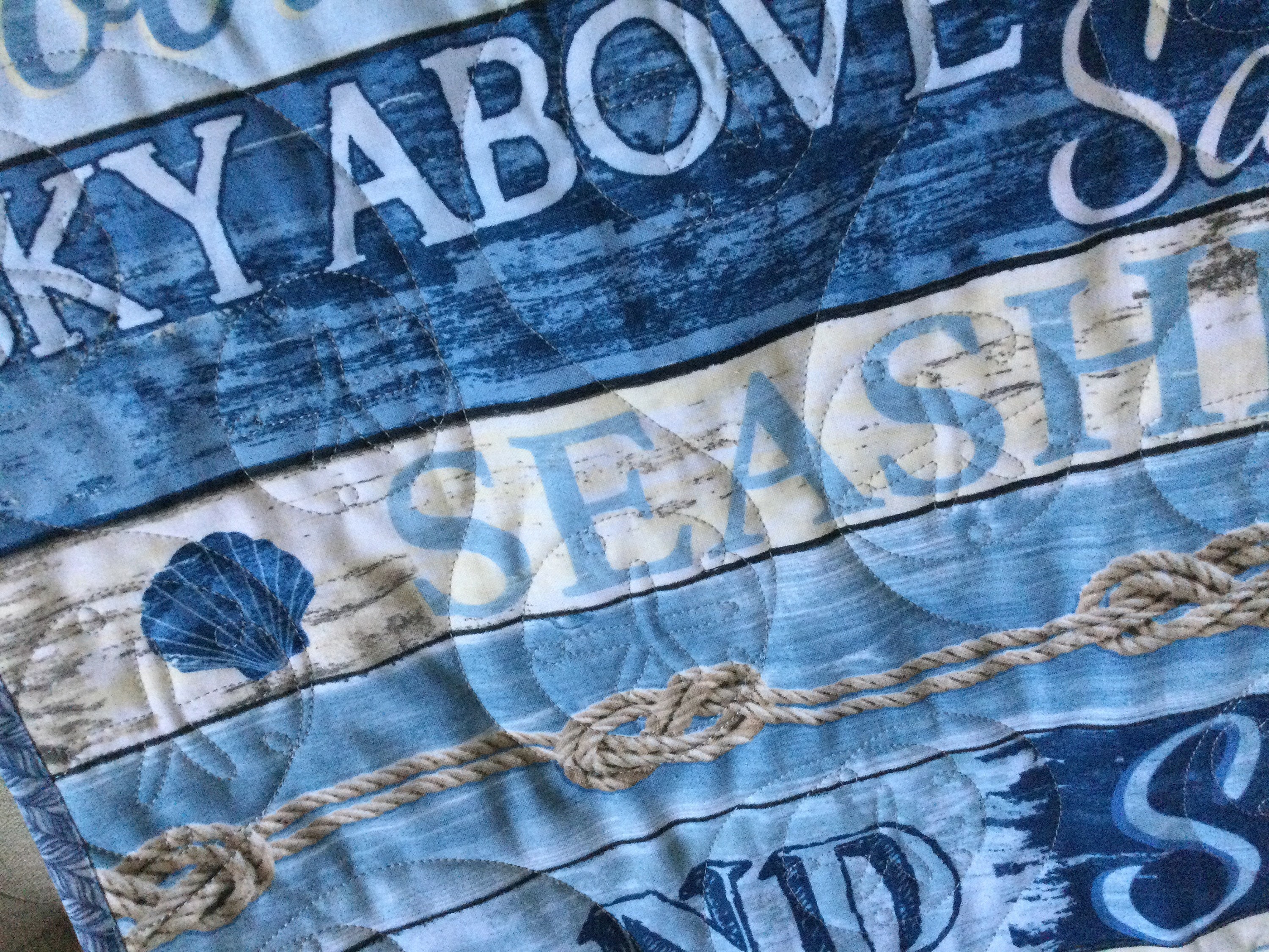 Welcome to the Beach Quilted Wall Hanging Banner - Etsy