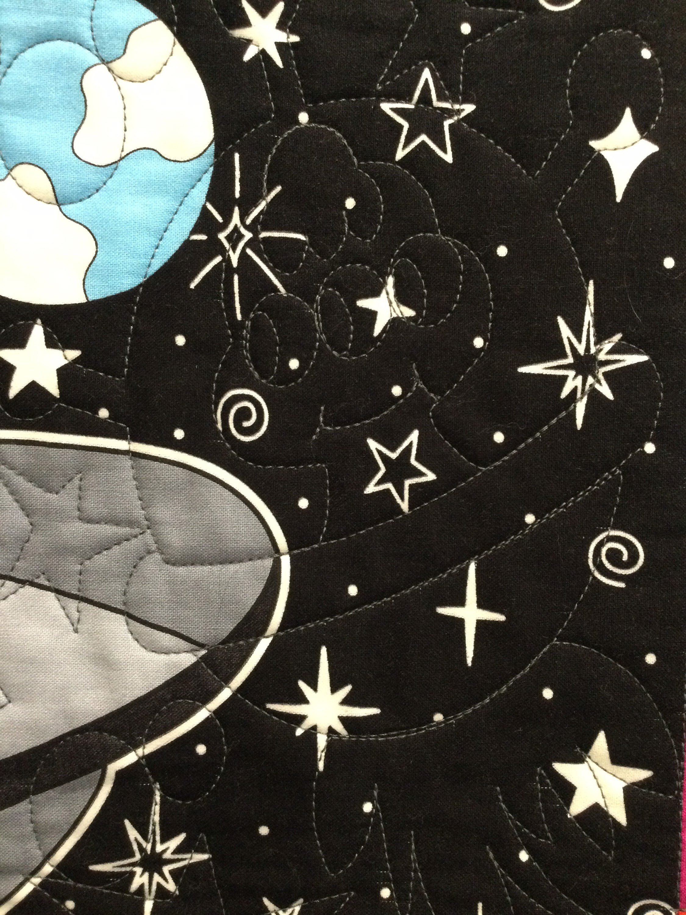 Amazing Aliens Quilted Cotton Wall Hanging - Etsy