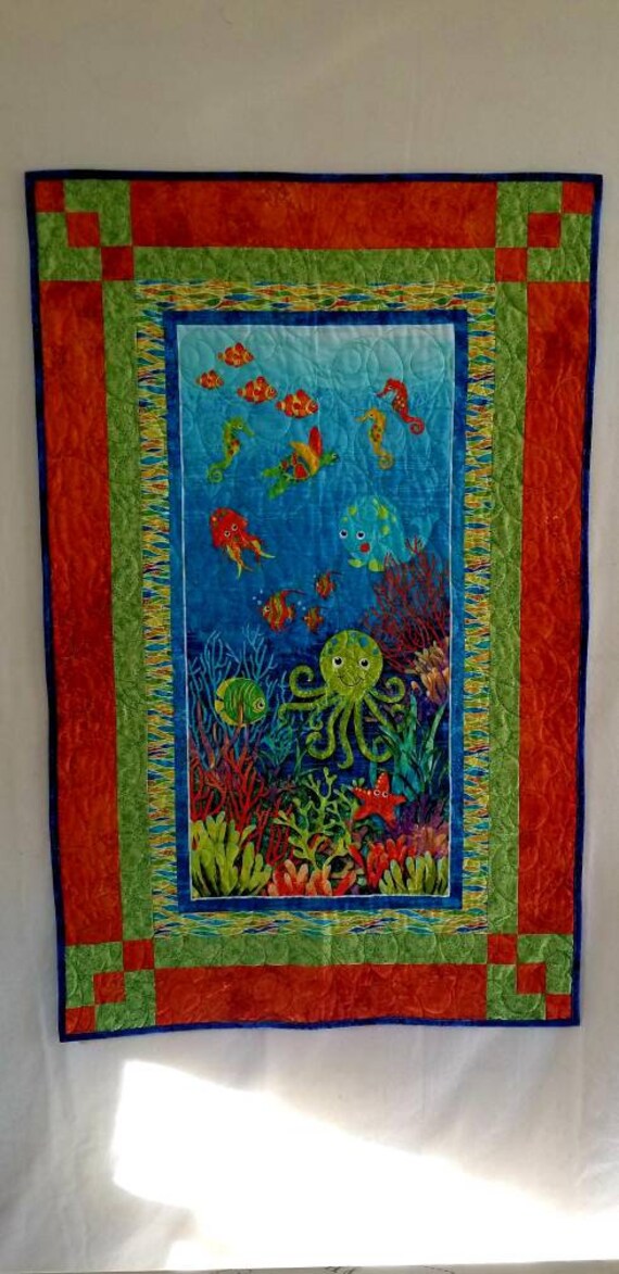 3D Under the Sea Quilt | Etsy