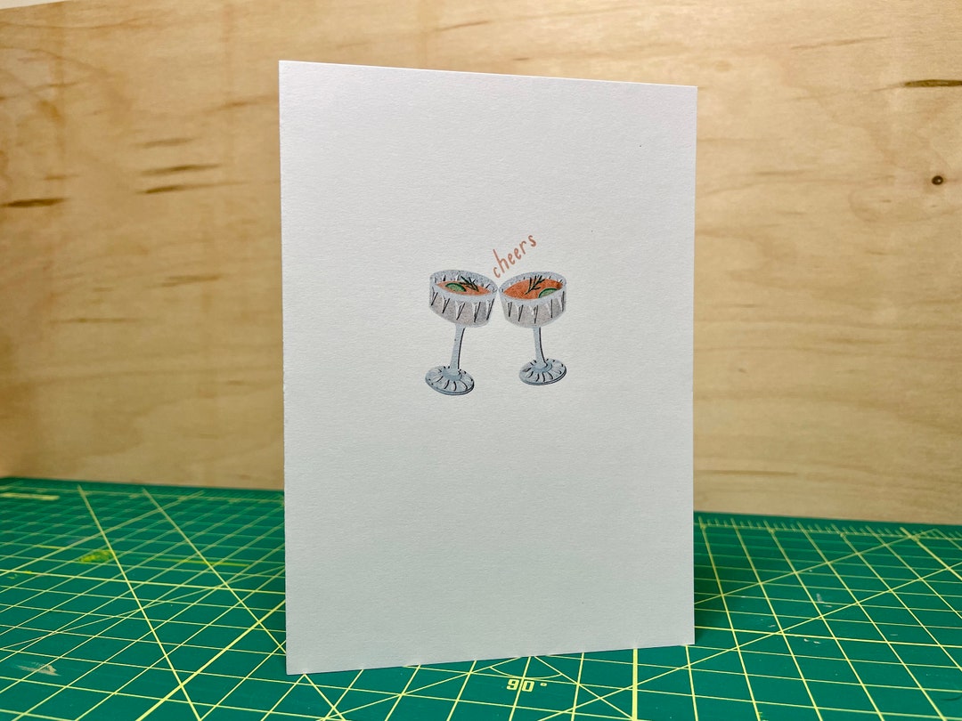 Cheers / Special Occasion Card - Etsy