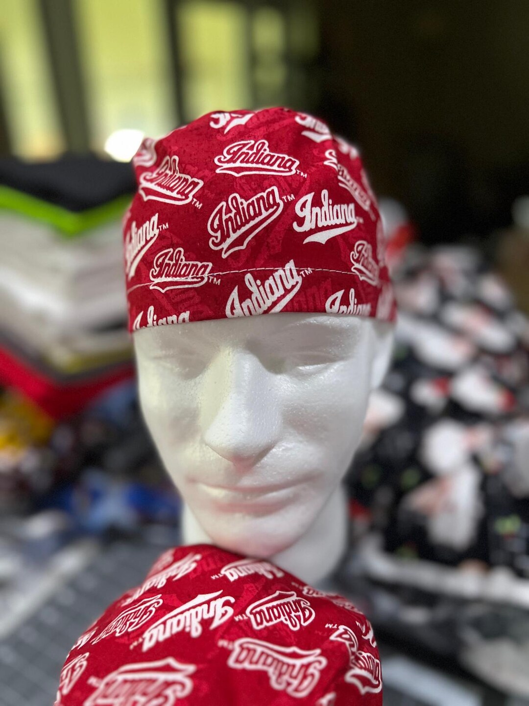 Indiana University Scrub Cap Hat Nurse Surgical Doctor Unisex ...