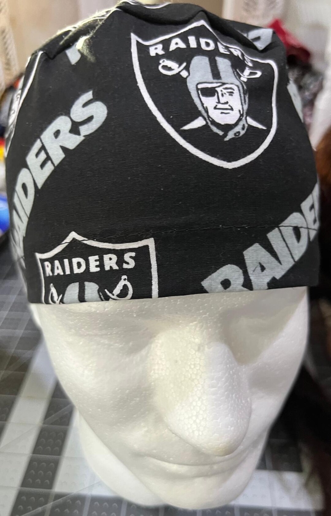 RAIDERS NFL FOOTBALL Scrub Cap Hat Nurse Surgical Doctor Unisex ...