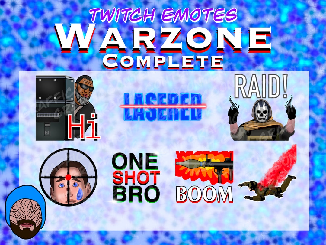 Complete Warzone (inspired) Package - Twitch Emotes - Etsy