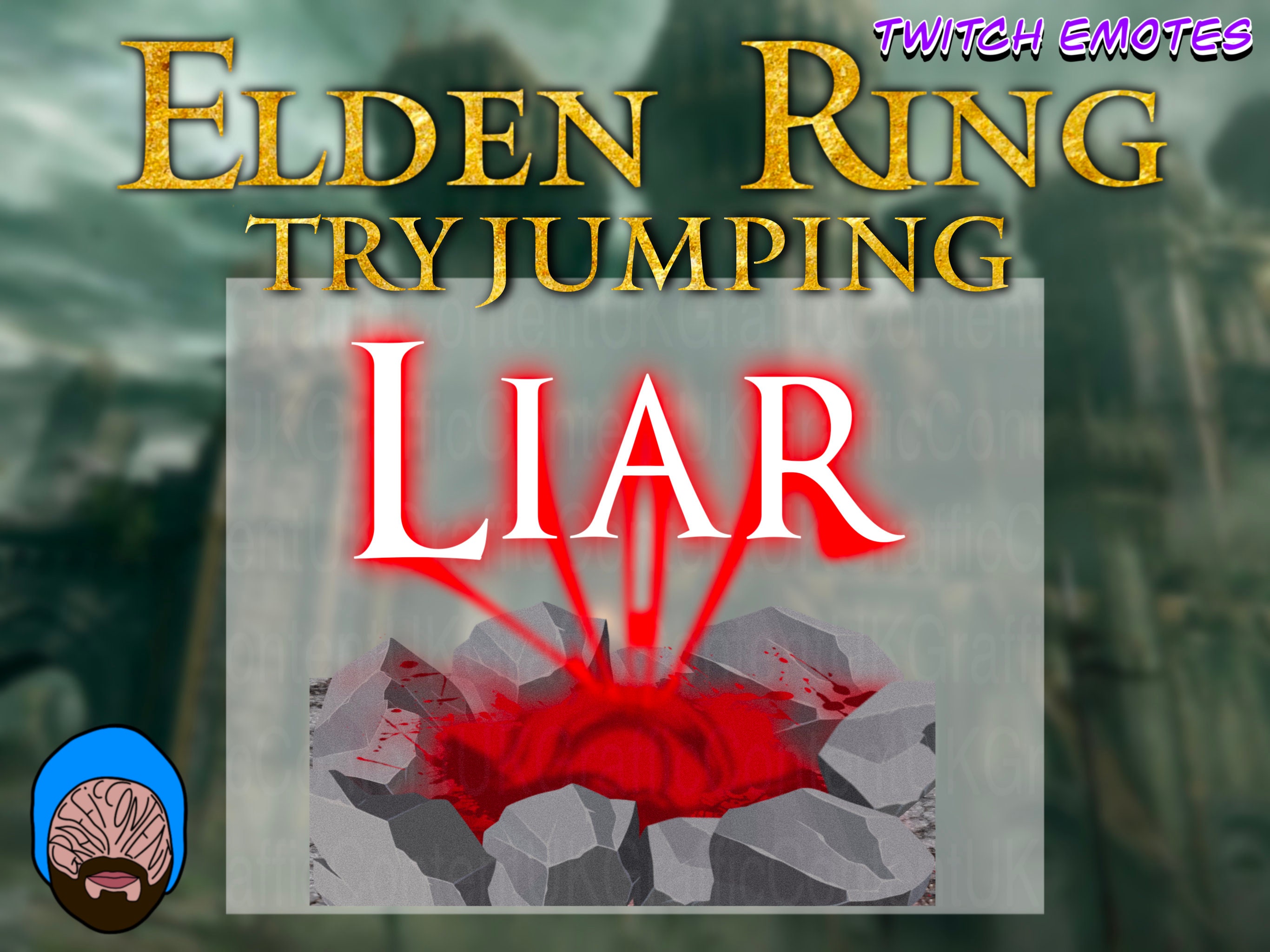 Try Jumping - Elden Ring (inspired) - Twitch Emotes - Etsy
