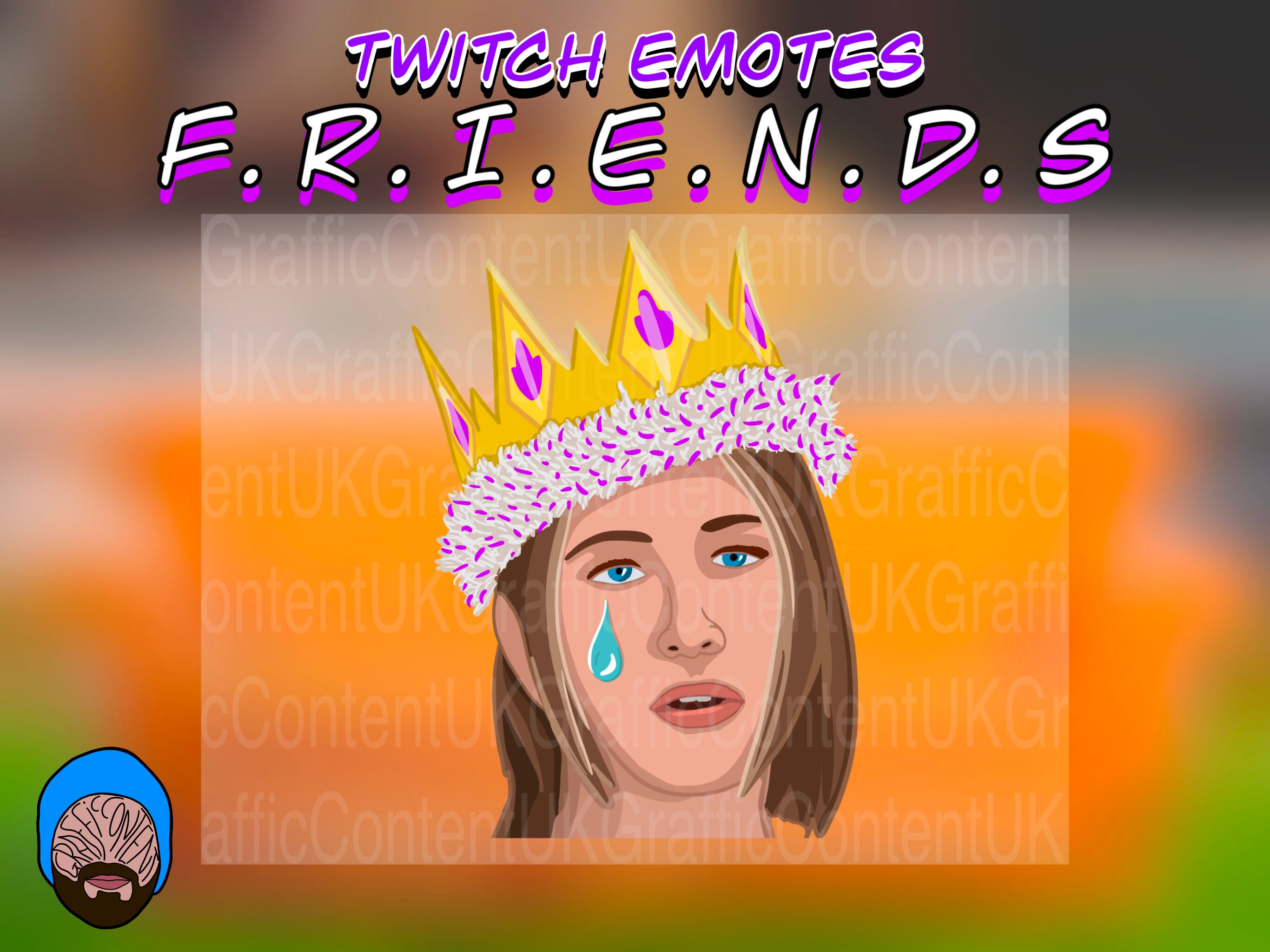 Complete - Friends (inspired) - Twitch Emotes - Etsy