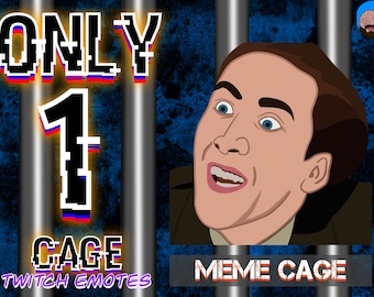 Nicolas Cage Emote - Etsy