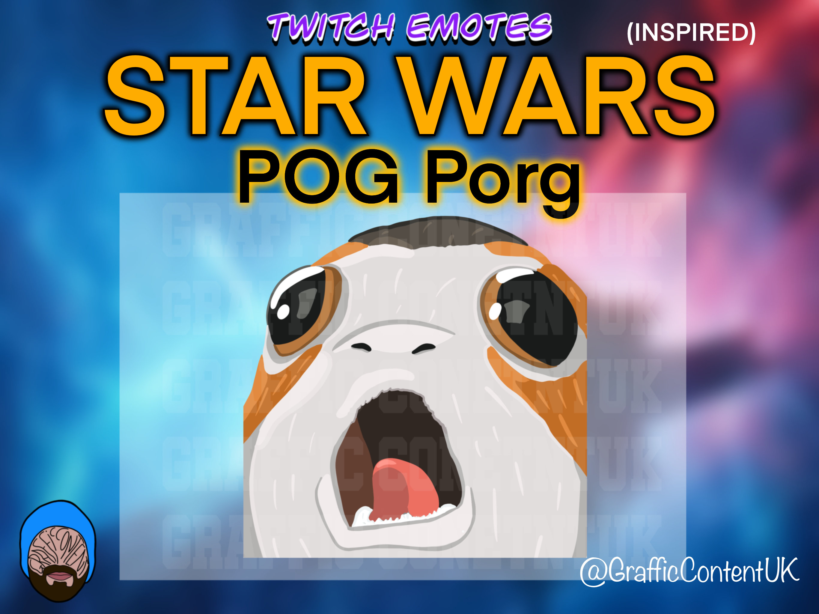 POG Porge - Star Wars (inspired) - Twitch Emotes - Etsy