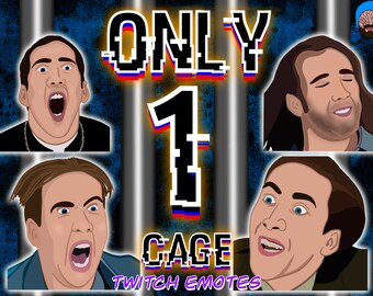 Nicolas Cage Emote - Etsy