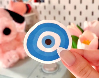 Evil Eye Sticker / Blue Evil Eye Sticker / Green Evil Eye Sticker ...