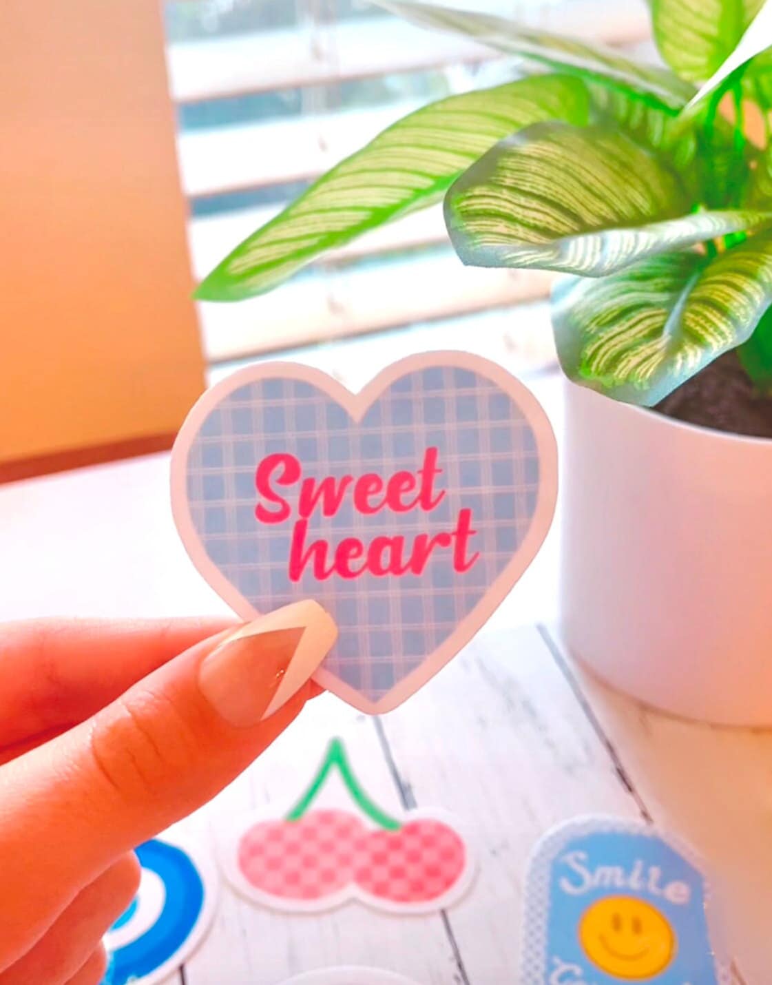 Danish Pastel Stickers- 8 Pack- Happy Stickers- Laptop Stickers ...