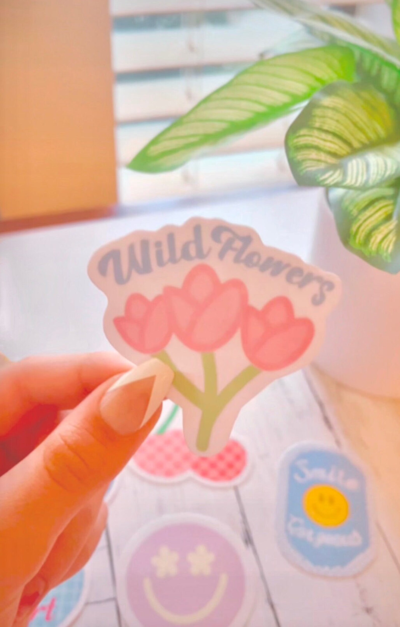 Danish Pastel Stickers- 8 Pack- Happy Stickers- Laptop Stickers ...