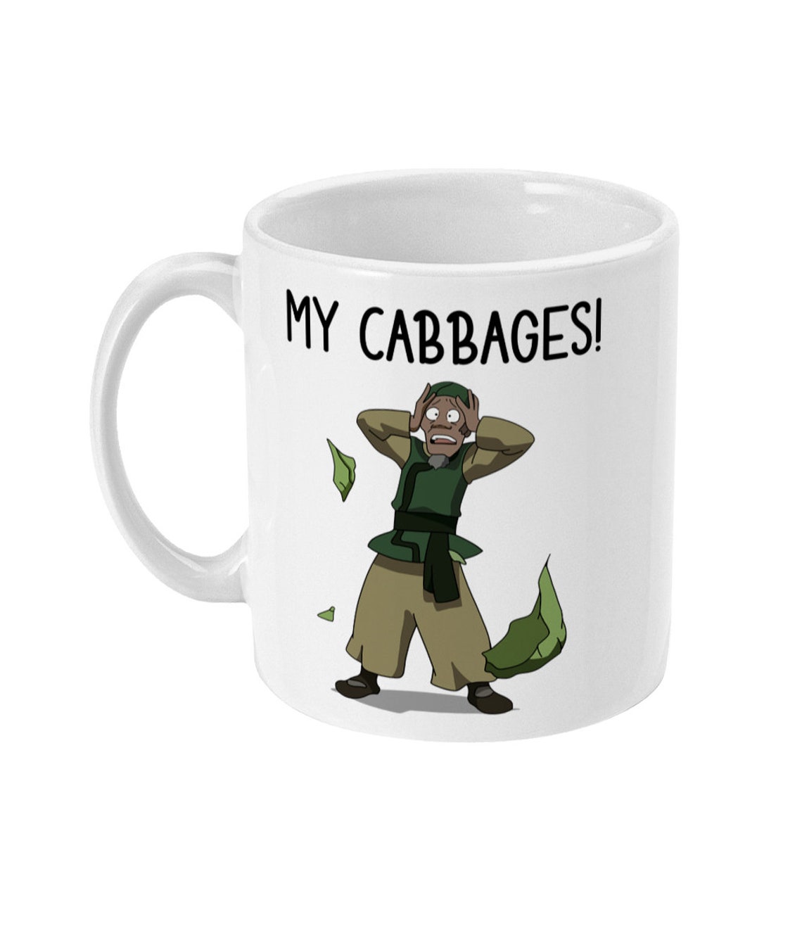 Cabbage Merchant Mug Cabbage Man Avatar the Last Airbender - Etsy UK