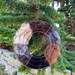 Alpaca Fiber Bird Nesting Circle: Refillable Yard Art - Etsy