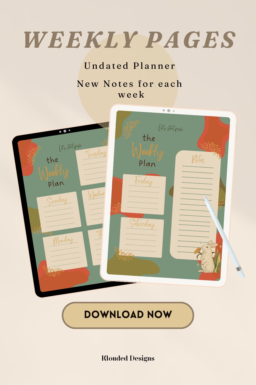 Fairy Garden Planner Template: A Safe Place for Thoughts, Plans, and ...