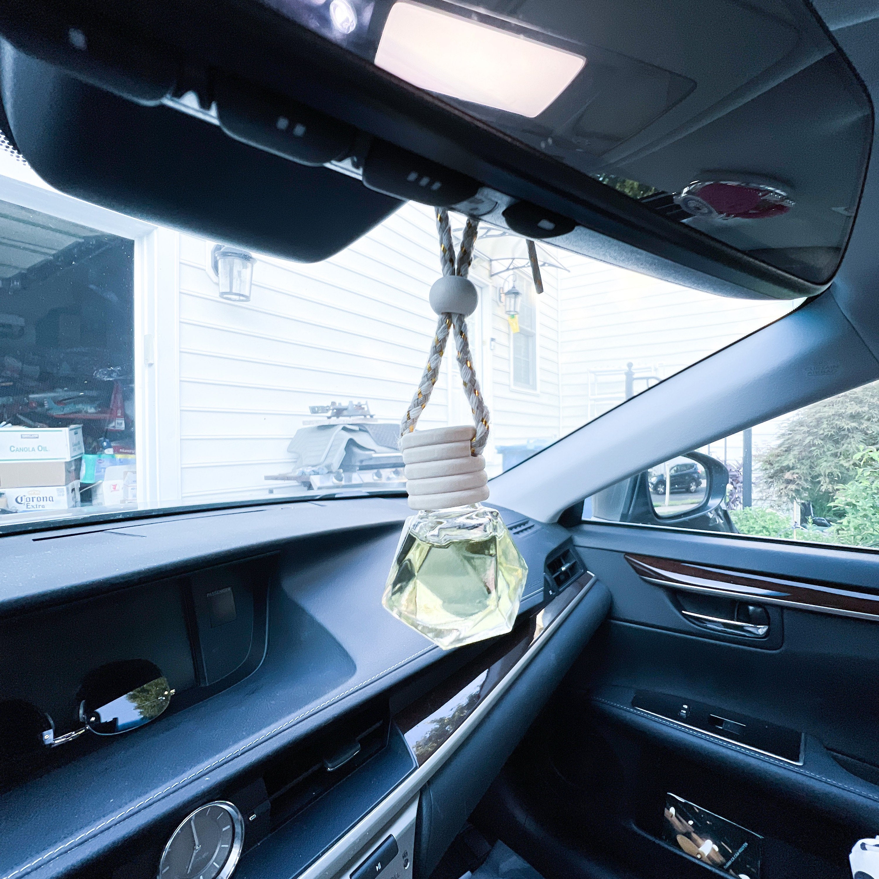Hanging Car Reed Diffuser, Car Air Freshener, Hanging Scent for Car and ...