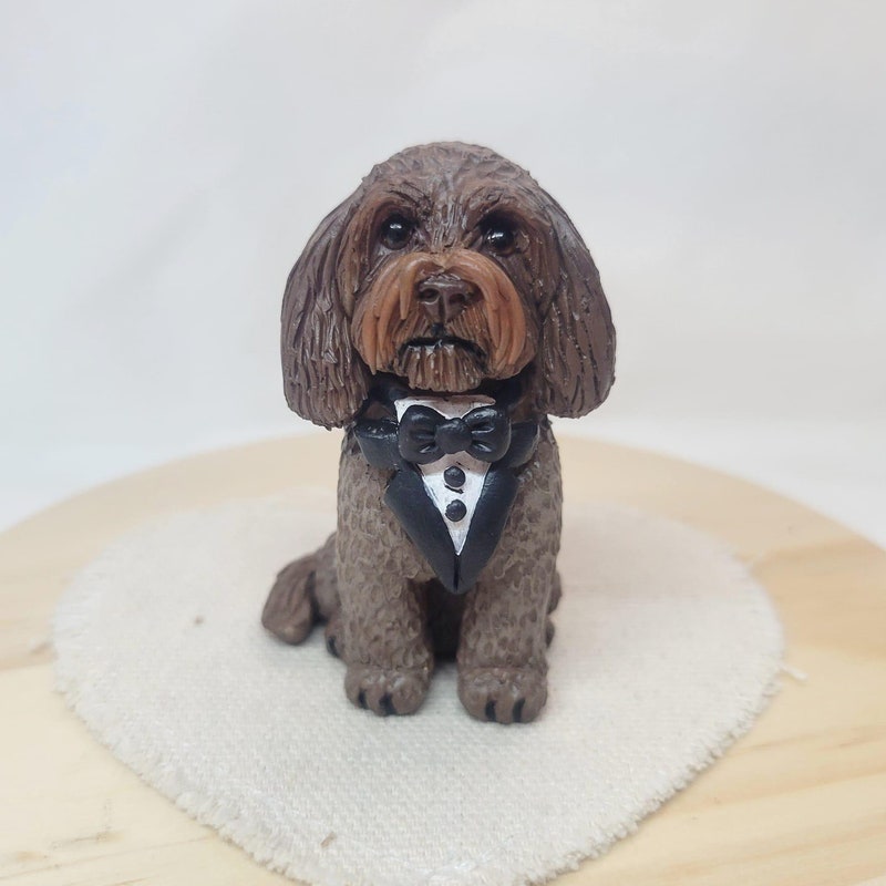 Clay Dogs Figurines - Etsy UK