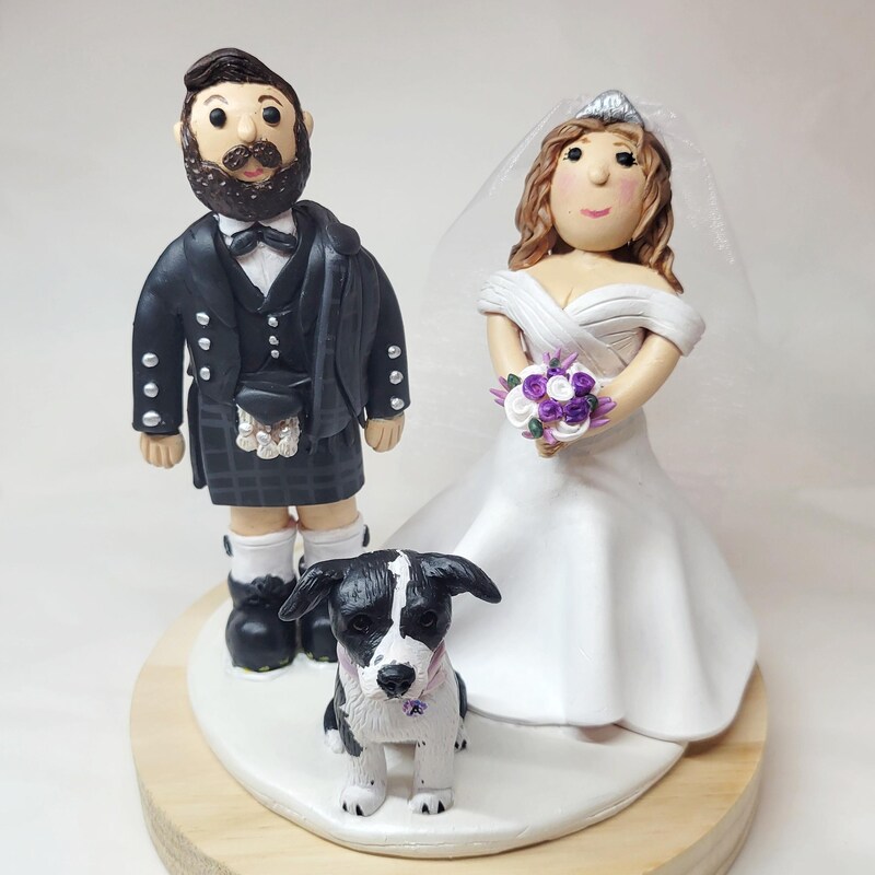 Clay Bride and Groom - Etsy