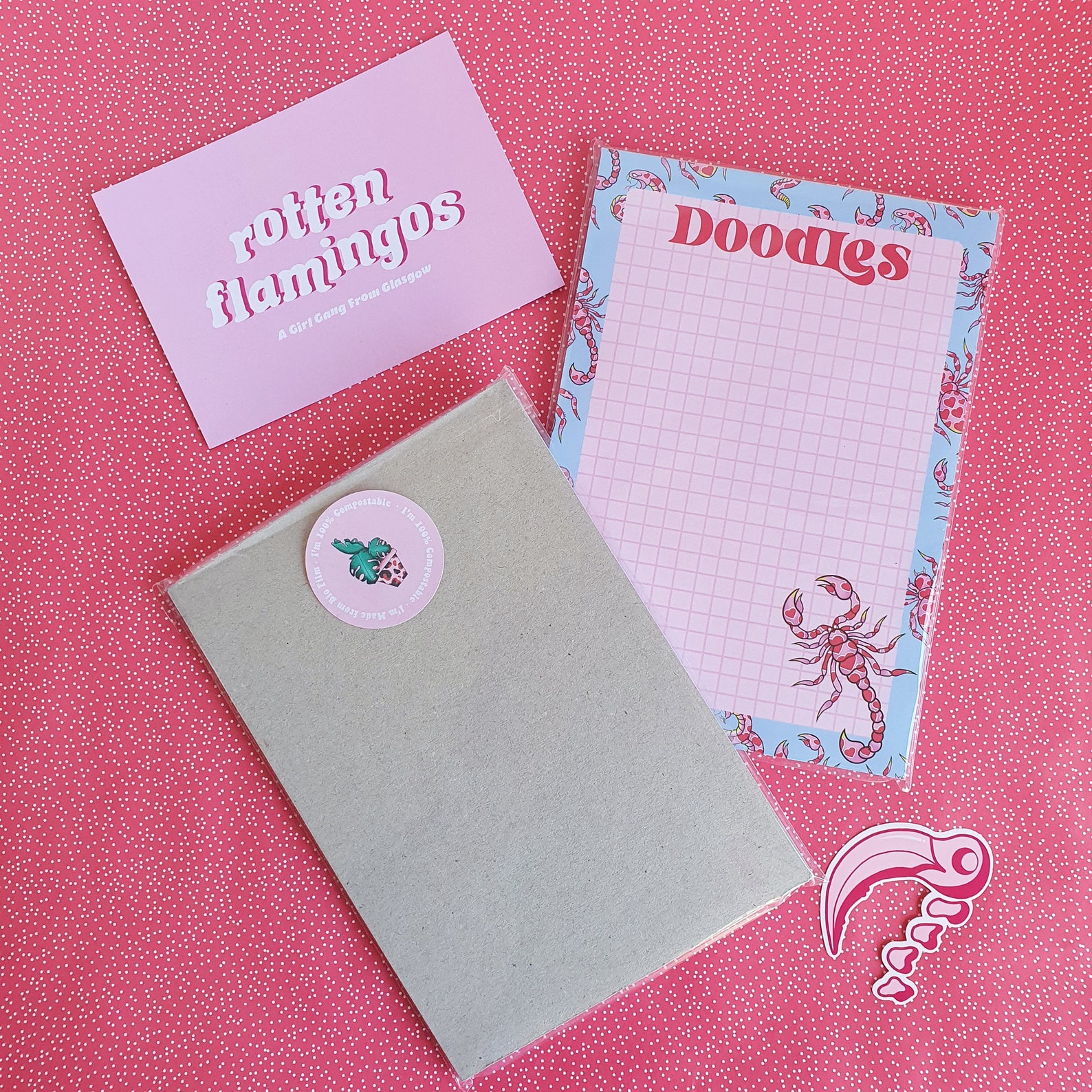 A5 Notepad Memo Pad Notebook Doodle Pad Stationery - Etsy Canada