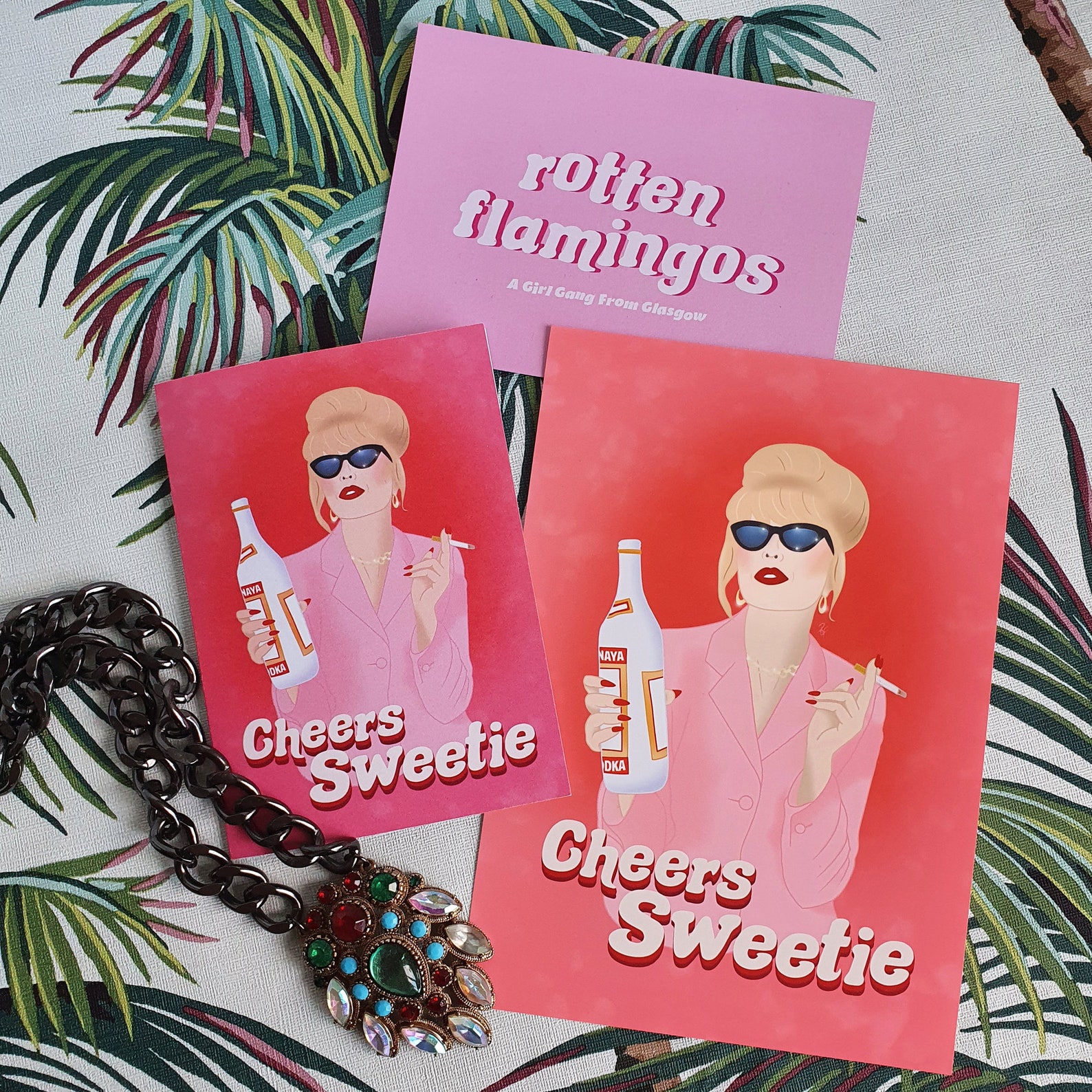 Cheers Sweetie Patsy Stone Ab Fab Absolutely Fabulous - Etsy UK