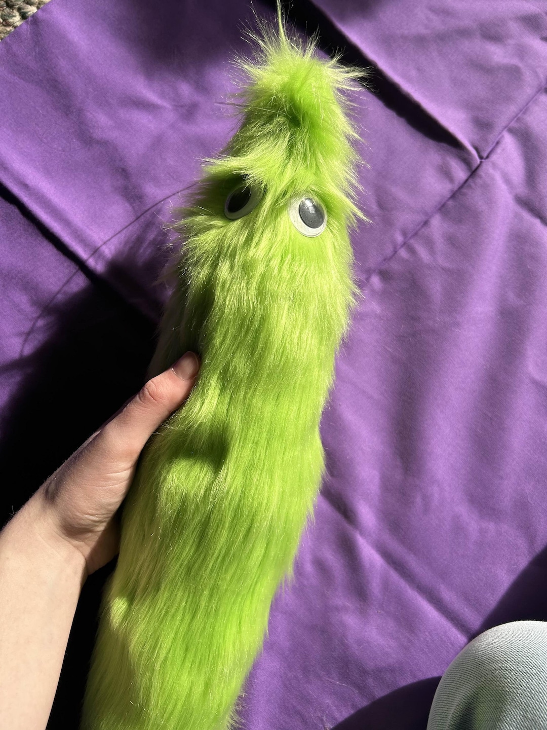 Ready to Ship Fursuit/cosplay Worm on a String Prop Plushie - Etsy