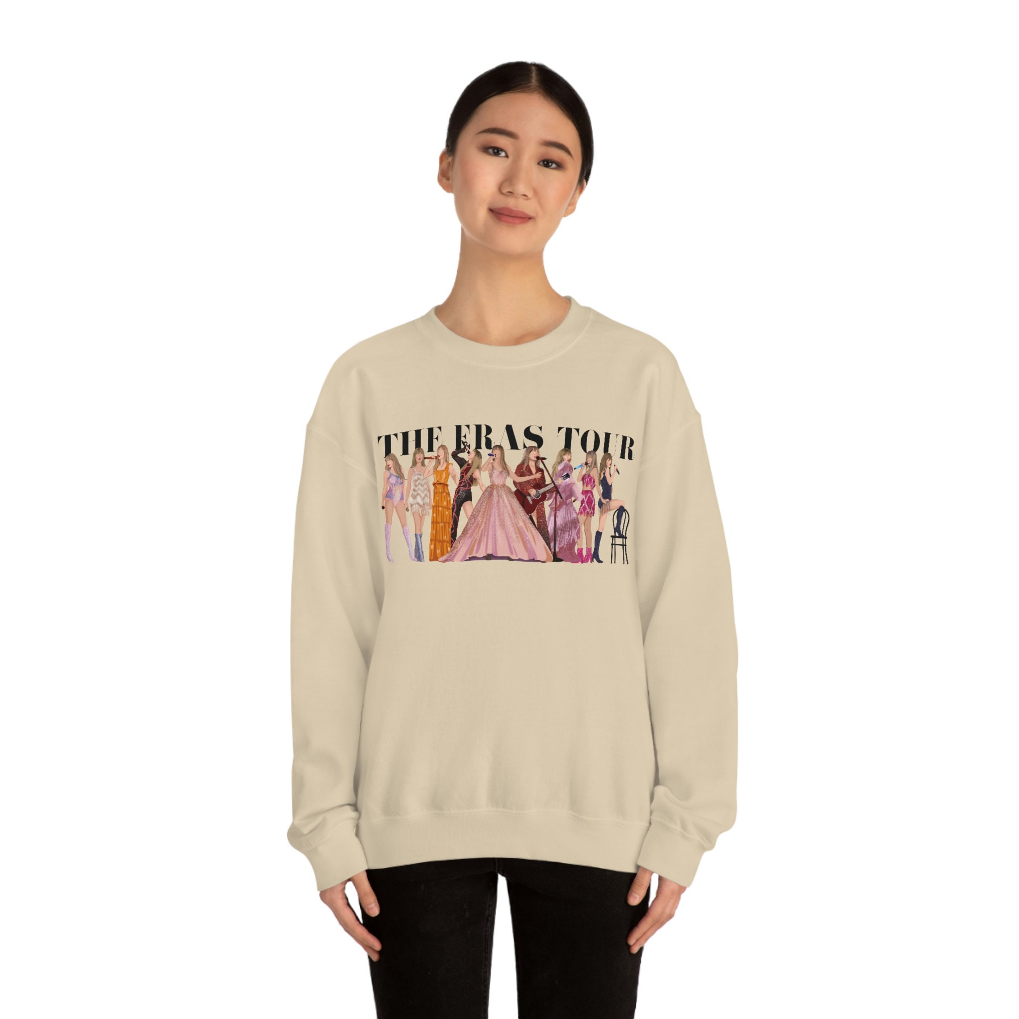 The Eras Tour Costume Crewneck WITH DATES | Taylor Version Eras Fan ...