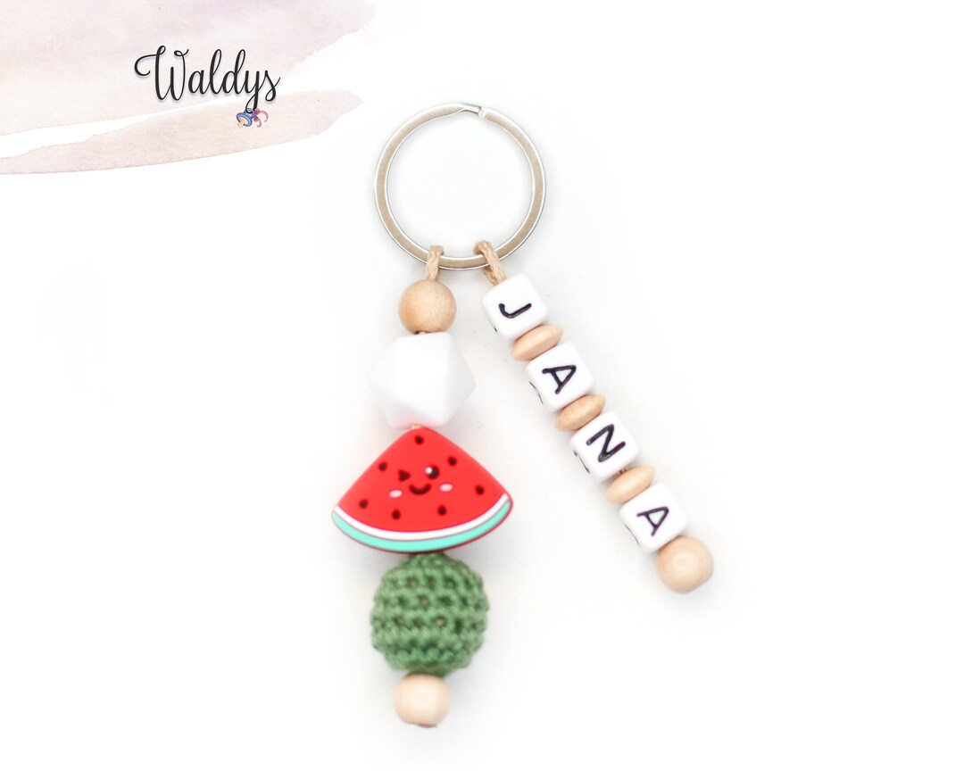 Keychain Key Pendant Watermelon Melon - Etsy