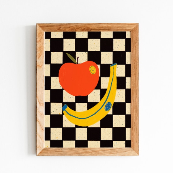 Checkered Print - Etsy