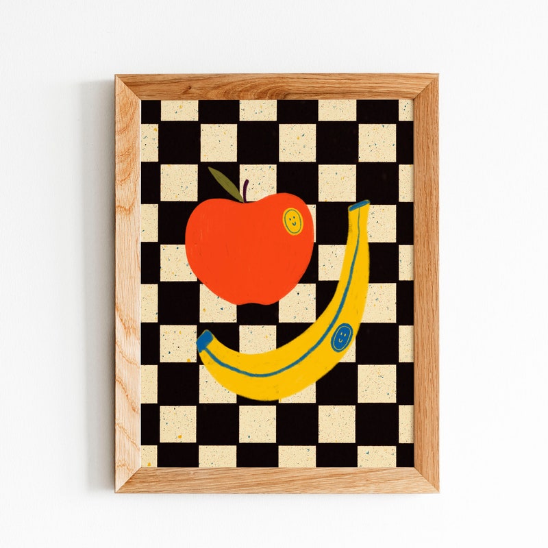 Checkered Print - Etsy