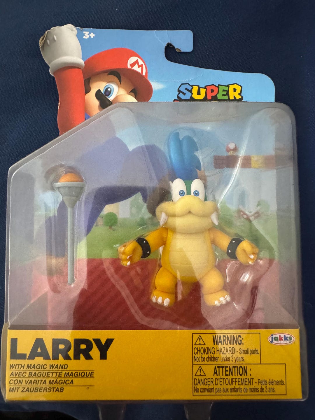 Jakks Pacific World of Nintendo 4" Mario Larry Koopa W/ Magic Wand - Etsy
