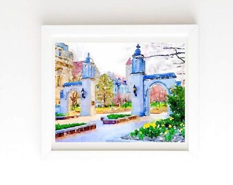 Indiana University Art | Etsy