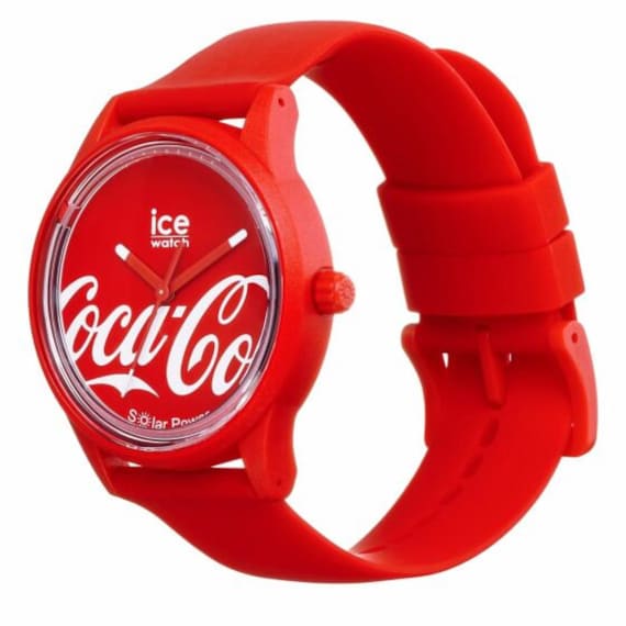 New Red Coca Cola X Ice Watch, Solar Powered, Water R… - Gem