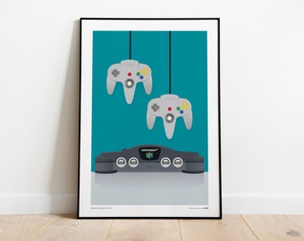 Nintendo 64 Poster - Etsy