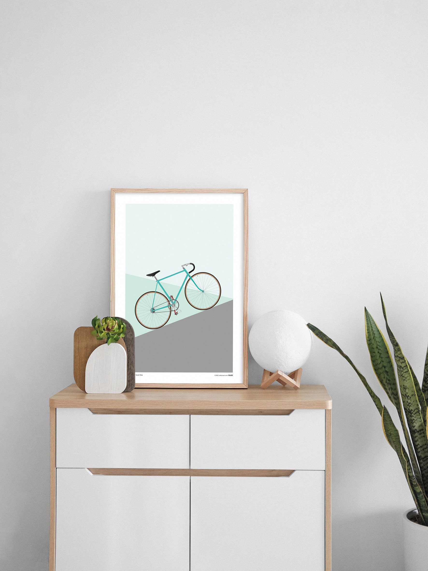 Cinelli Pista Racing Bike - Illustration Graphic Print Poster ...