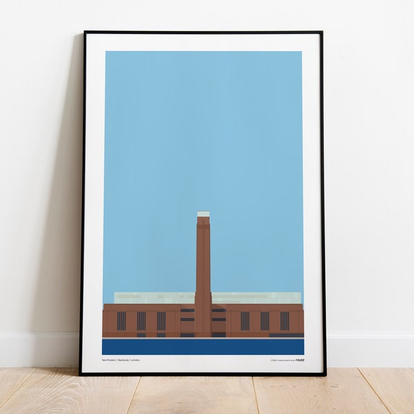 Tate Modern Poster - Etsy