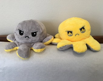 Happy Sad Octopus | Etsy