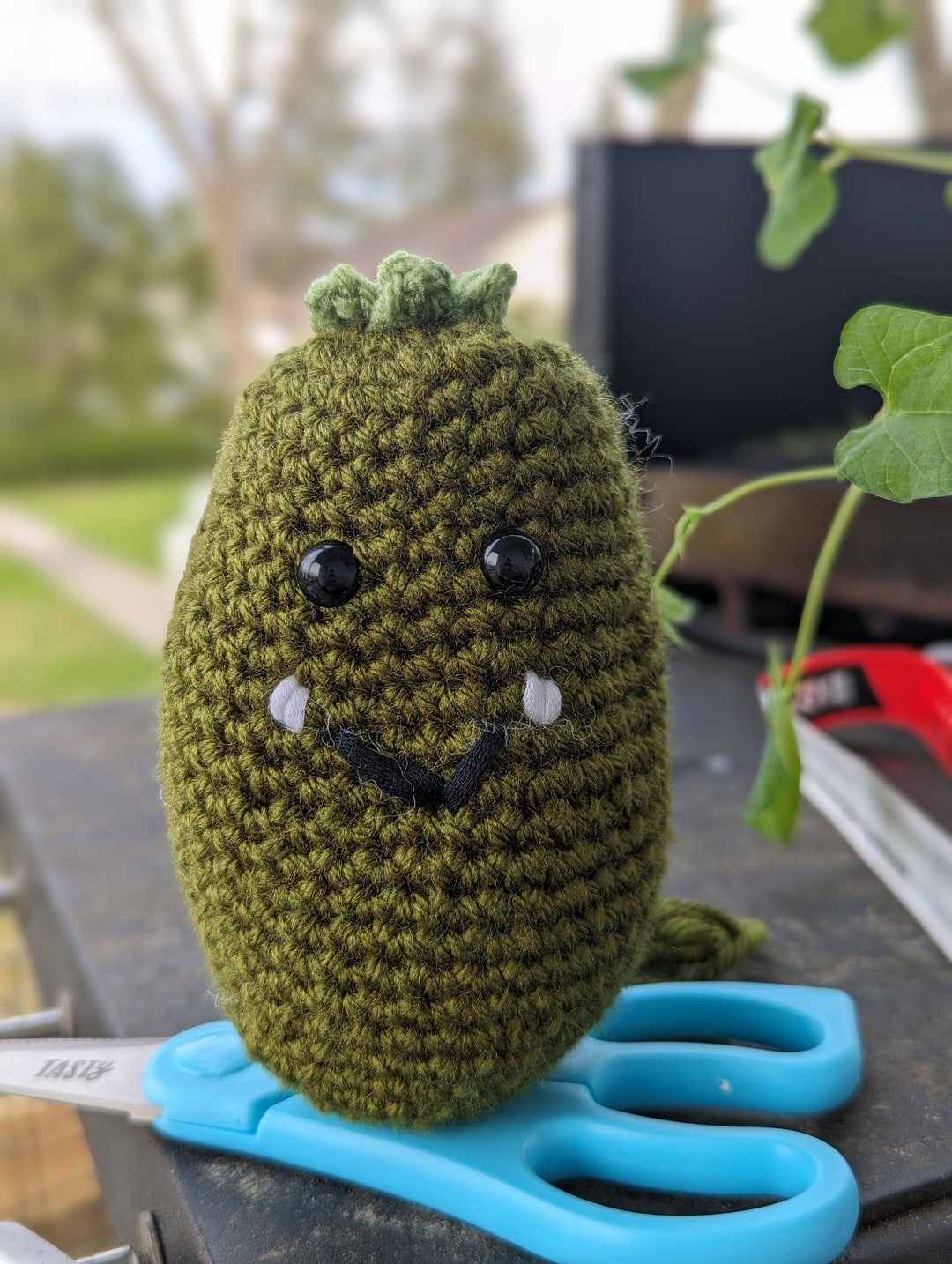 Peter the Emotional Support Pickle - Etsy