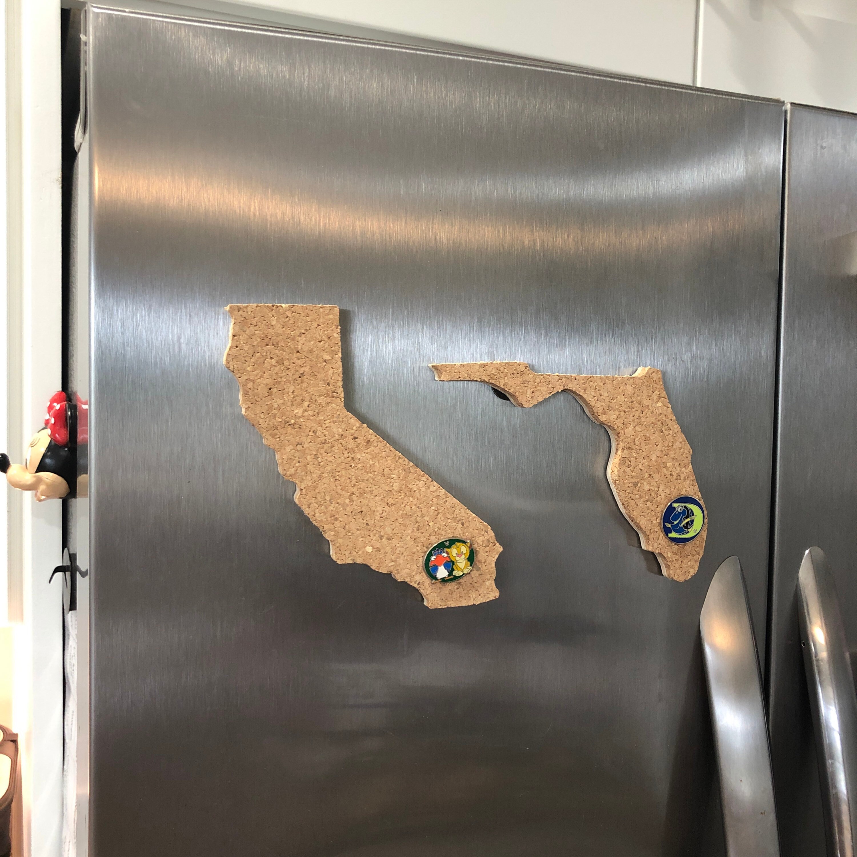 Magnetic Pin Board - States - Etsy
