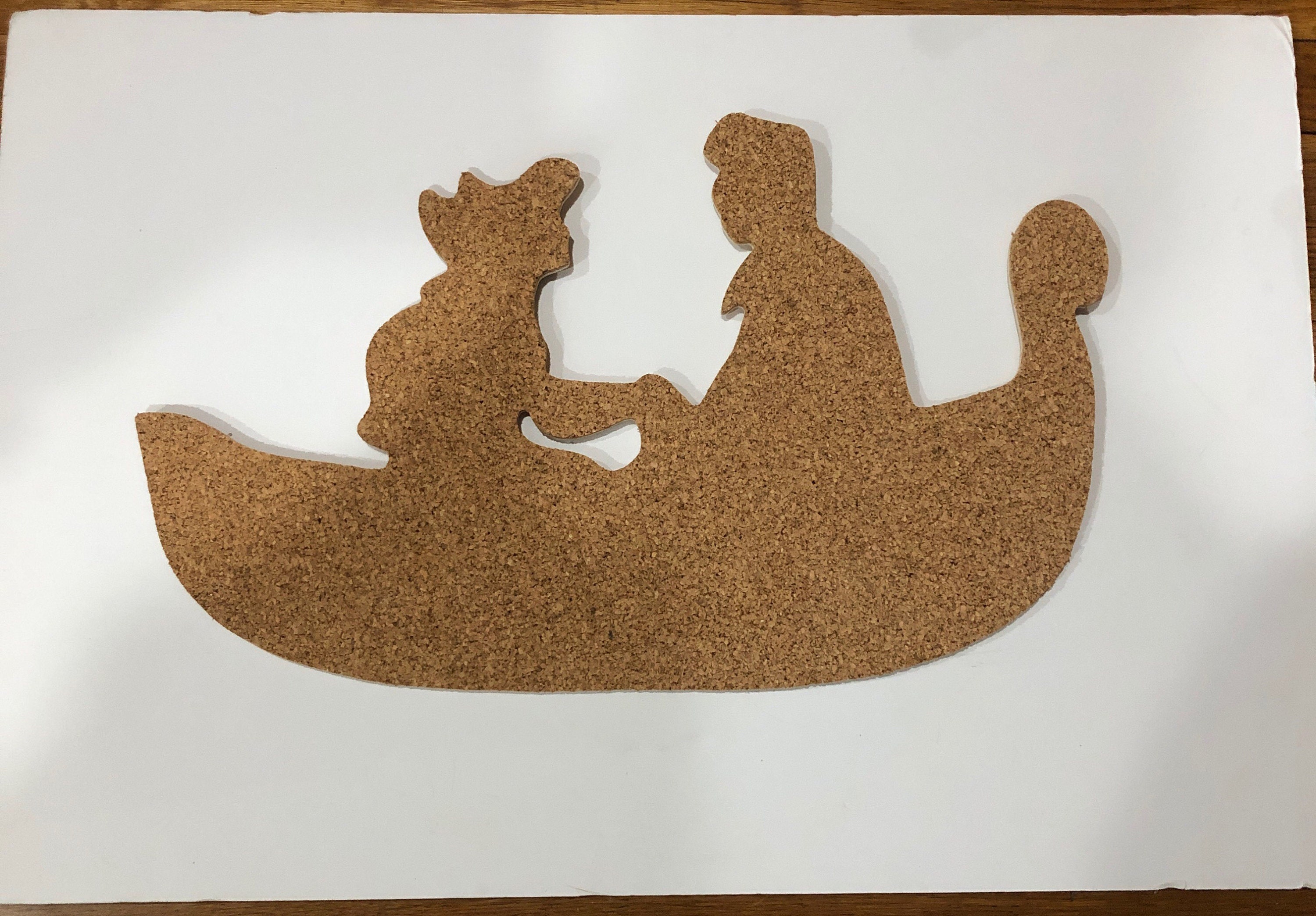 Ariel And Eric Boat Silhouette