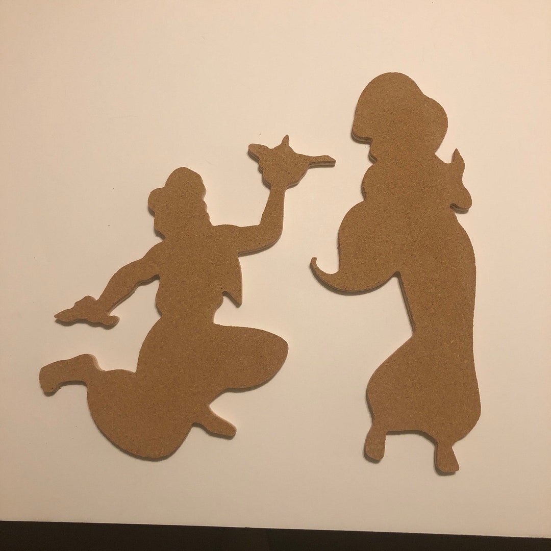 Disney Pin Board - Aladdin and Jasmine - Etsy