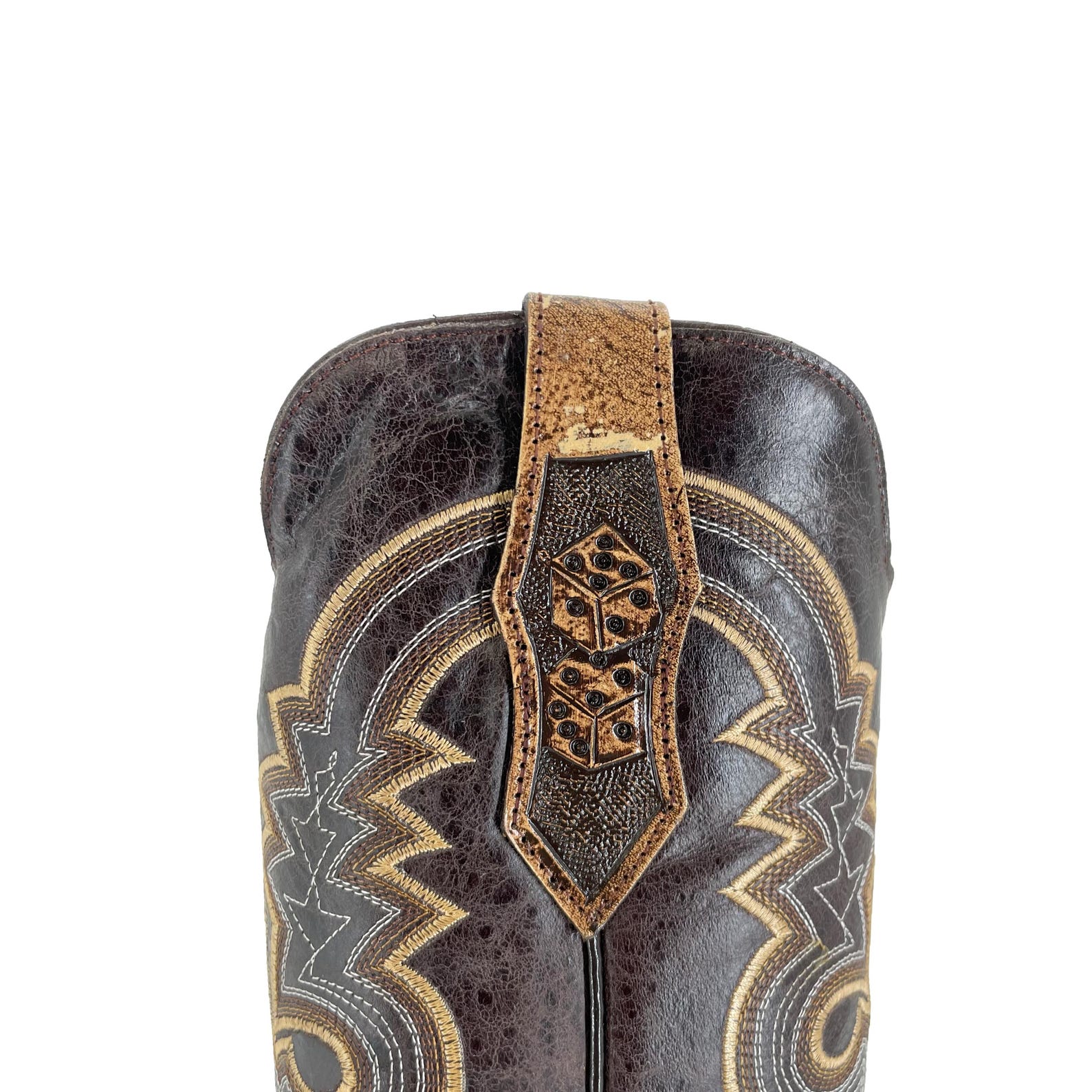 Men's Bulldog Hand Tooled Boots - Royal Flush Rustic - Etsy