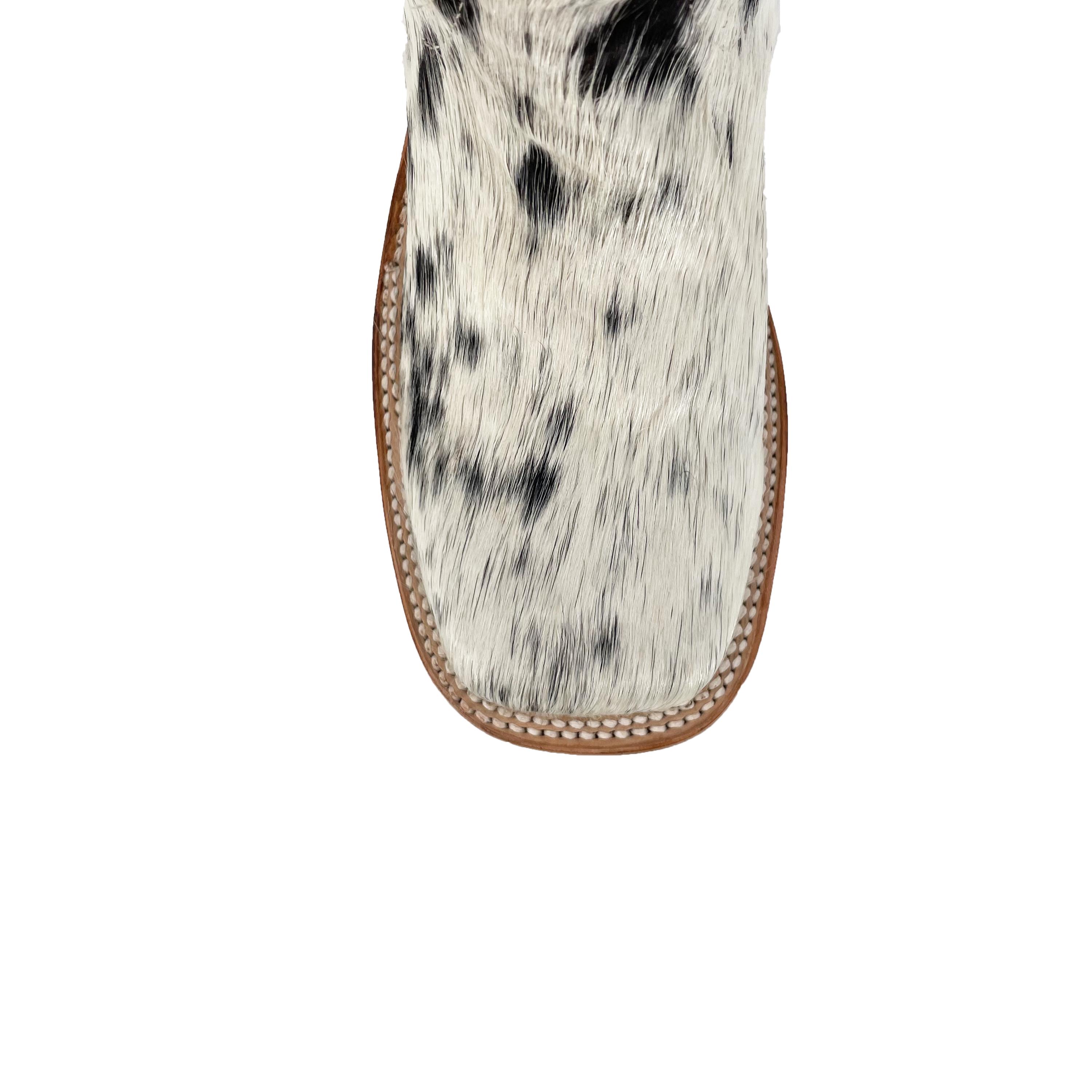 Women's Bulldog Cowhide Boots - Natural - Etsy