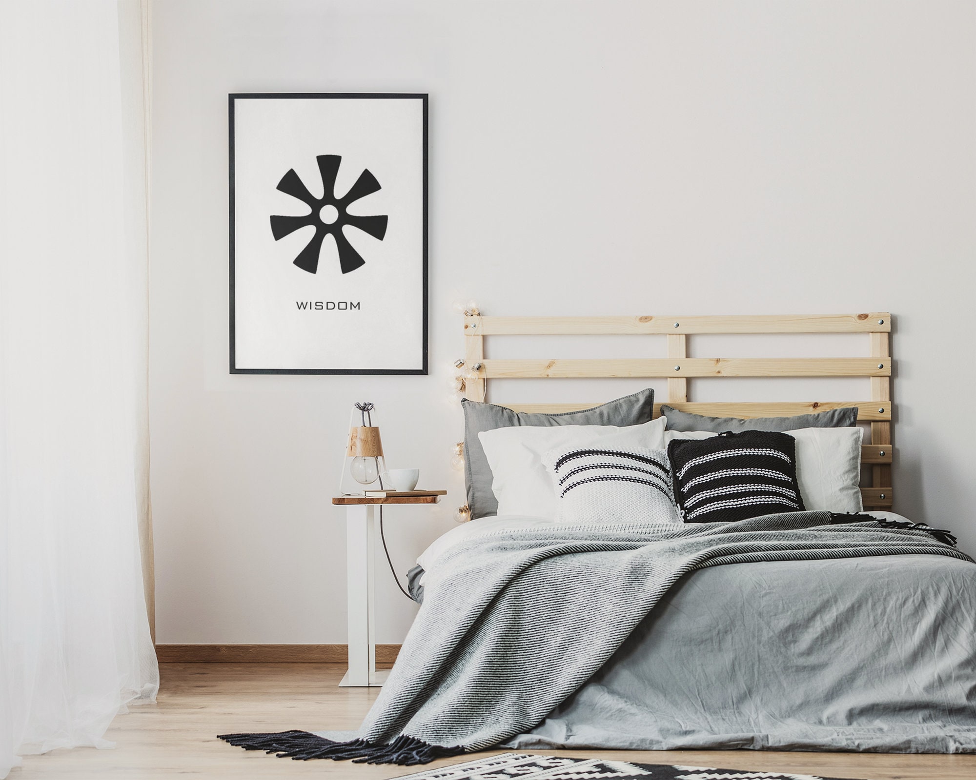 Wisdom Print | Adinkra Symbol Print | African Print | Modern Wall Art ...