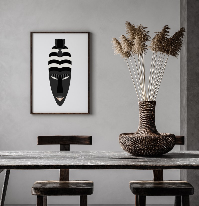 Traditional African Mask | African Mask | Mask Printable | African ...