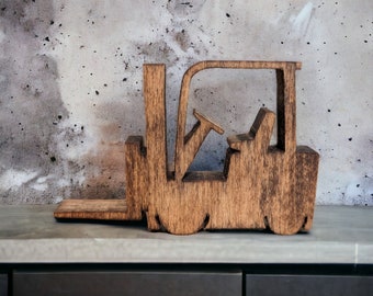 Wooden Forklift - Etsy