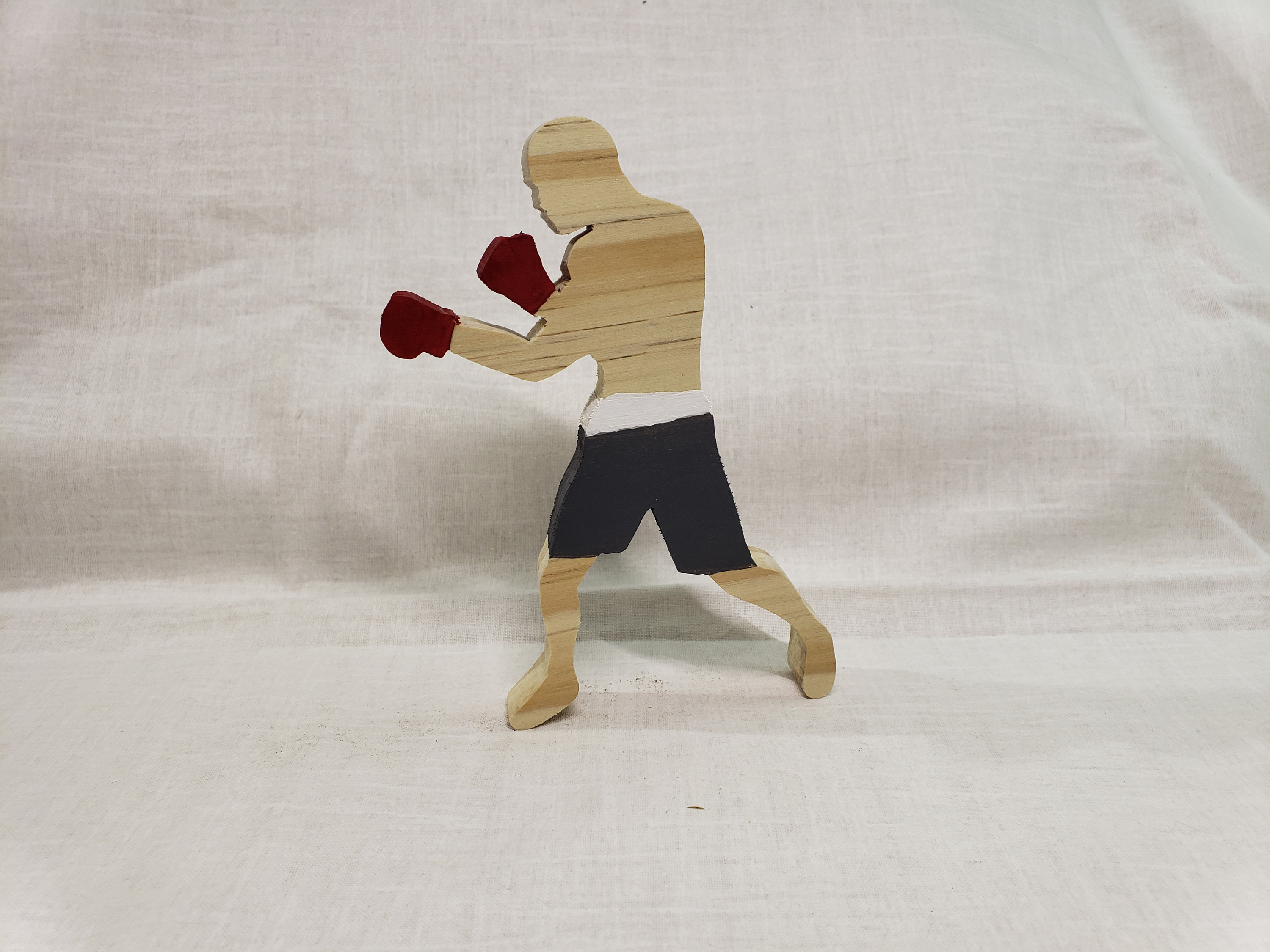 Wooden Boxing Figure - Etsy